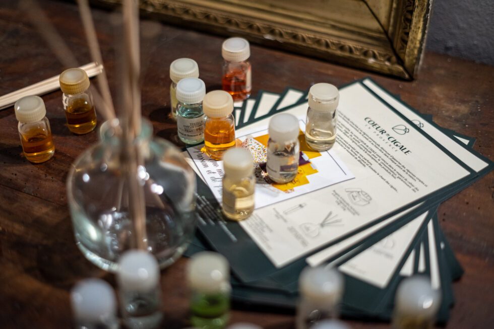 Bougies parfumées diffuseurs ambiance naturels de Provence