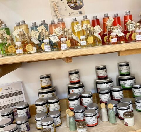 Bougies parfumées diffuseurs ambiance naturels de Provence